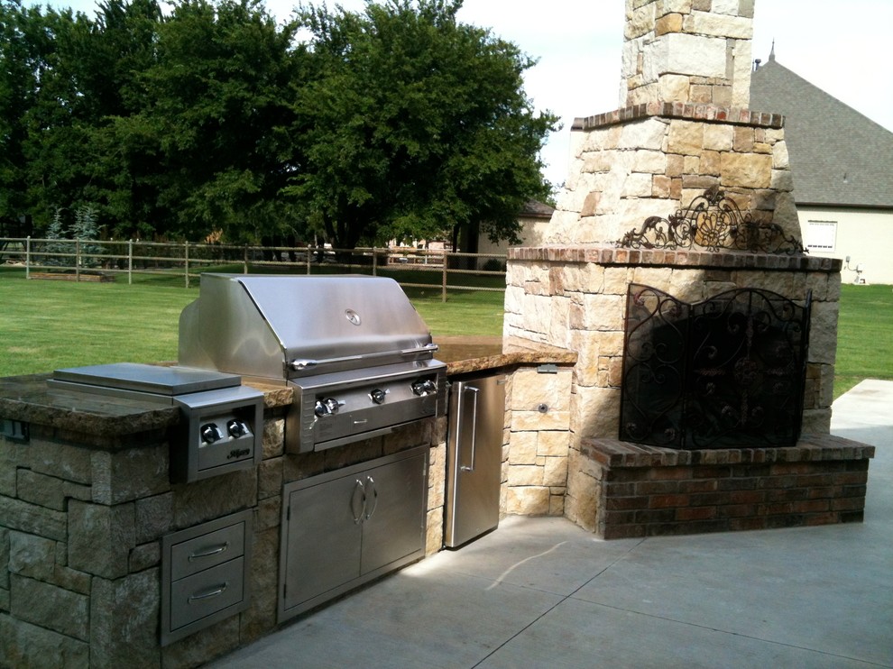 Outdoor Kitchens - Transitional - Porch - Other - by Jack Wills Patio ...