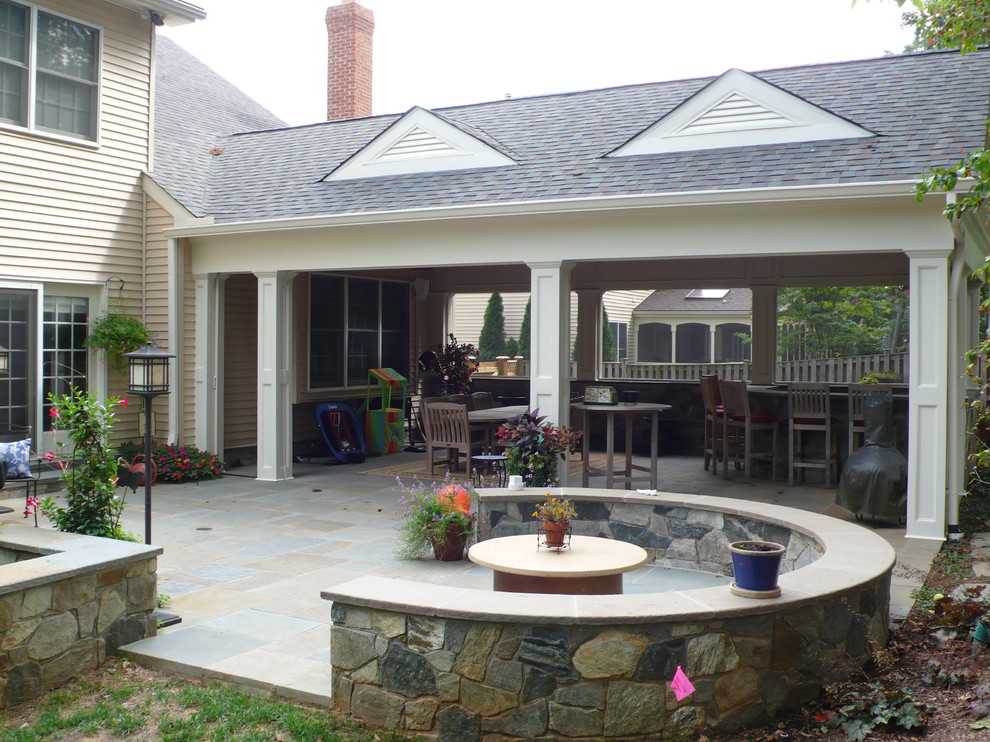 Outdoor Living Spaces & Pavilions - Transitional - Patio - DC Metro ...