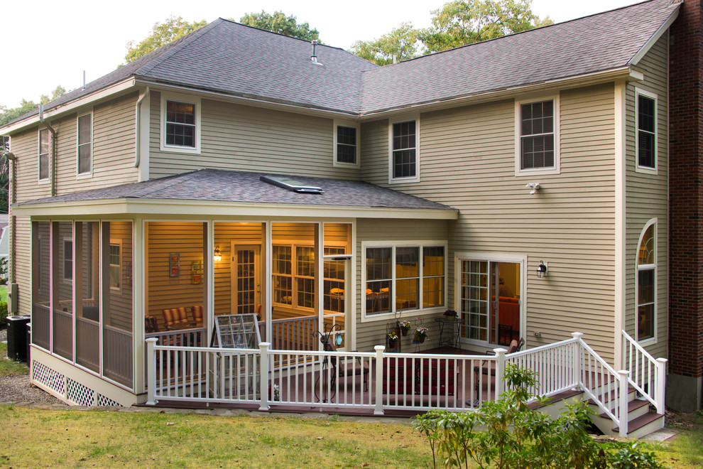 Outdoor Retreat in Andover, MA - Contemporary - Porch - Boston - by ...