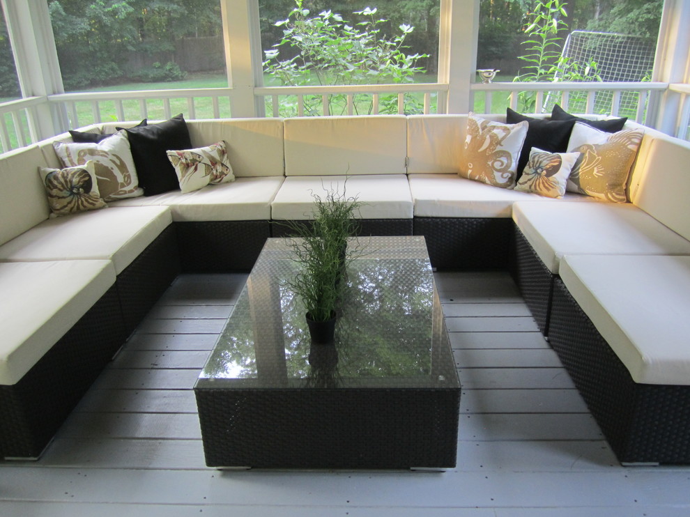 outdoor spaces - Traditional - Porch - Boston - by Sasha Nostrand ...