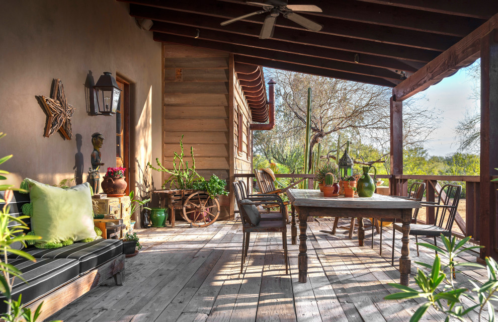 patio perfection - Southwestern - Porch - Phoenix - by Michael Woodall ...