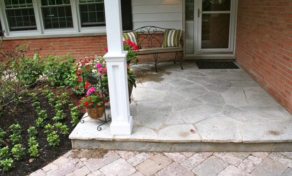 Paved Stoops - Contemporary - Porch - Chicago - by Elan Landscape ...
