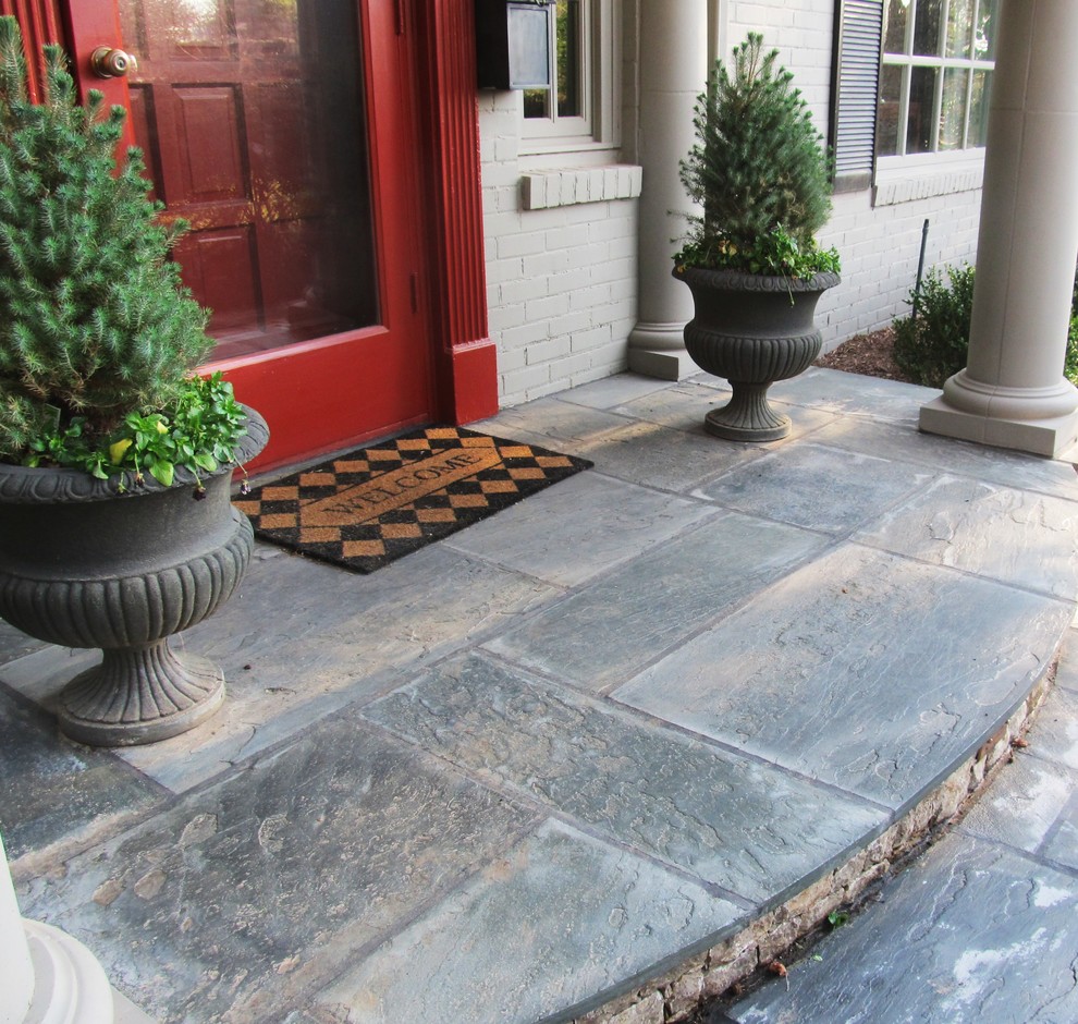 Pennsylvania Bluestone Walkway - Traditional - Porch - Other - by Tom's ...