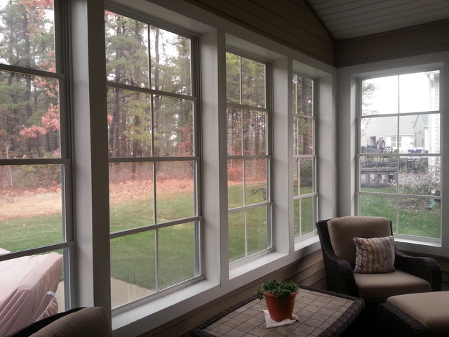 PGT Eze-breeze system - Contemporary - Verandah - New York - by Toms ...