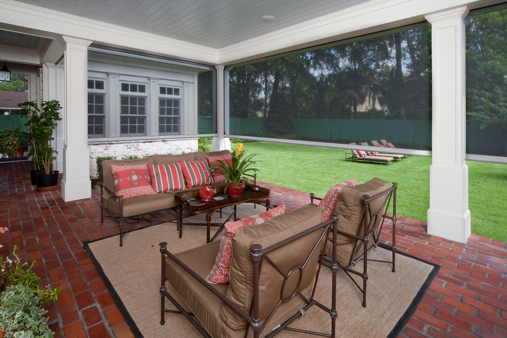 Phantom Executive Motorized Screen Systems - Traditional - Porch ...