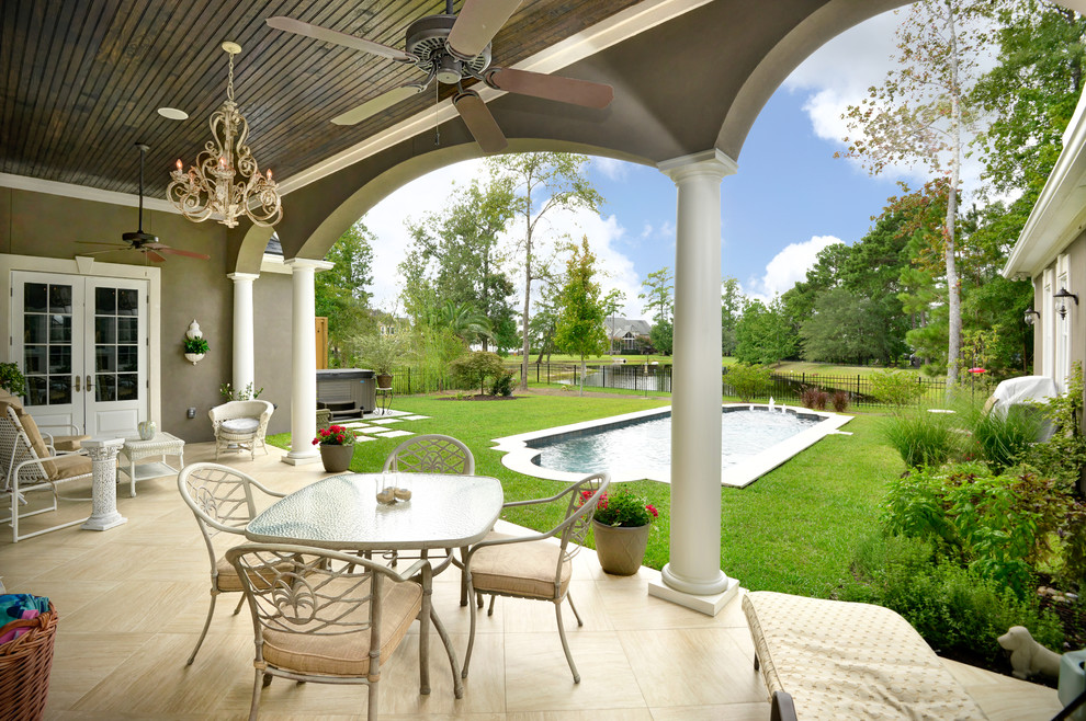 Pools & Porches - Traditional - Porch - Charleston - by Swallowtail ...