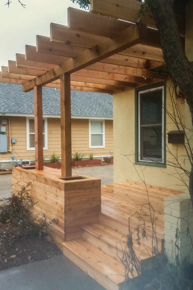 Porch Construction - Modern - Veranda - Austin - by Matrix Concepts LLC ...