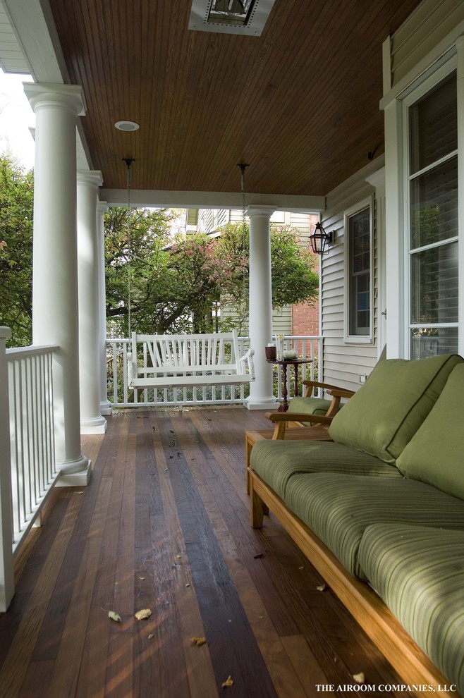 Porch Living in Wilmette - Traditional - Porch - Chicago - by ...