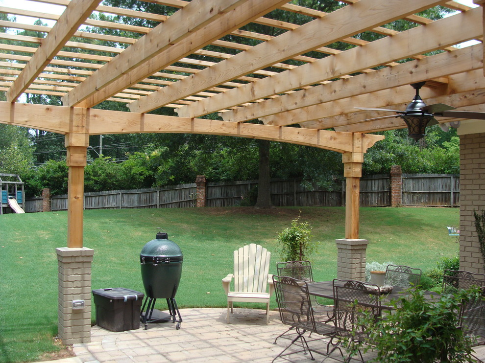 Porch Trellis - Craftsman - Porch - Atlanta - by Artisans of Atlanta ...