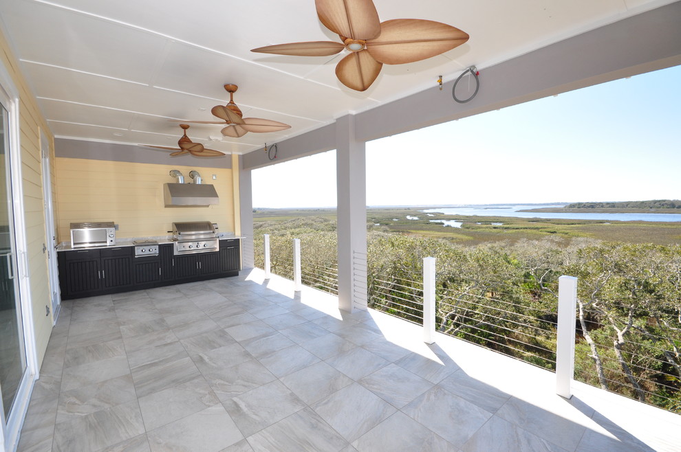 Porches and Decks - Beach Style - Porch - Jacksonville - by Brandon ...