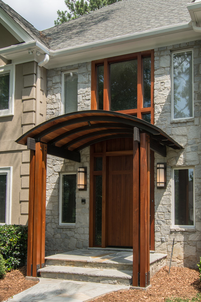 Porches that Enhance First Impressions - Transitional - Porch - Atlanta ...