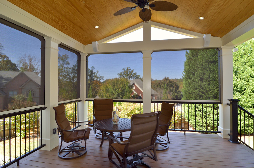 Portico & Screen Porch - Classique - Porche - Atlanta - par Weidmann ...