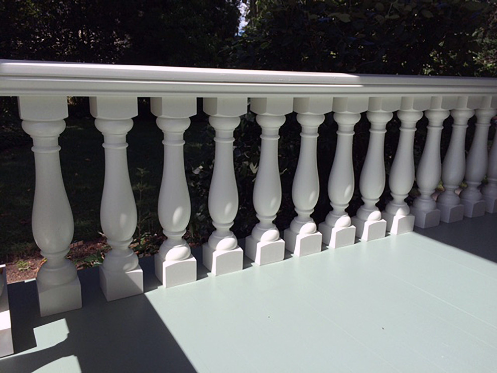 Princeton Porch Balustrade with Boral TruExterior FlyAsh Balusters ...