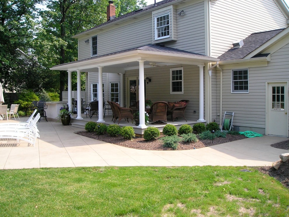Private residence in Hudson - Traditional - Veranda - Cleveland | Houzz UK