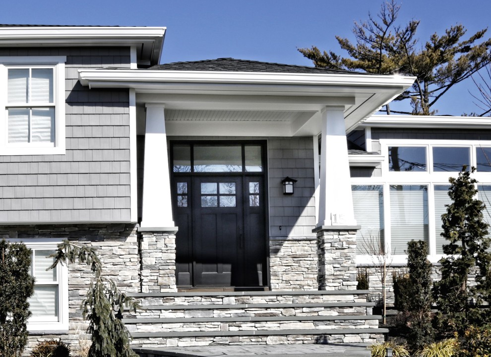 PVC Newel Post & Column Wraps - Craftsman - Porch - New York - by ...