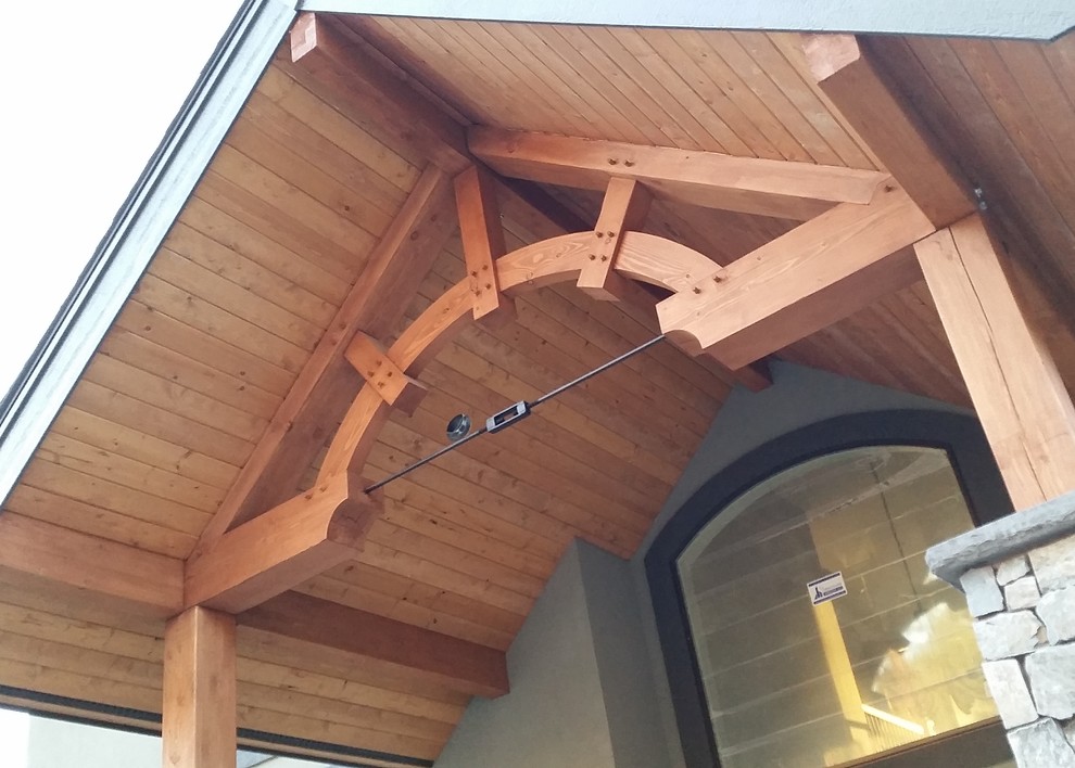 Radius Beam - Craftsman - Porch - Seattle - by Spokane House Plans, Inc ...