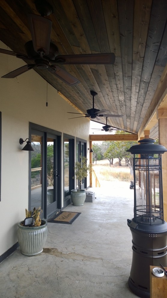 Raised Patio Ceiling. Cedar Tongue and Groove - Porch - Austin - by ...