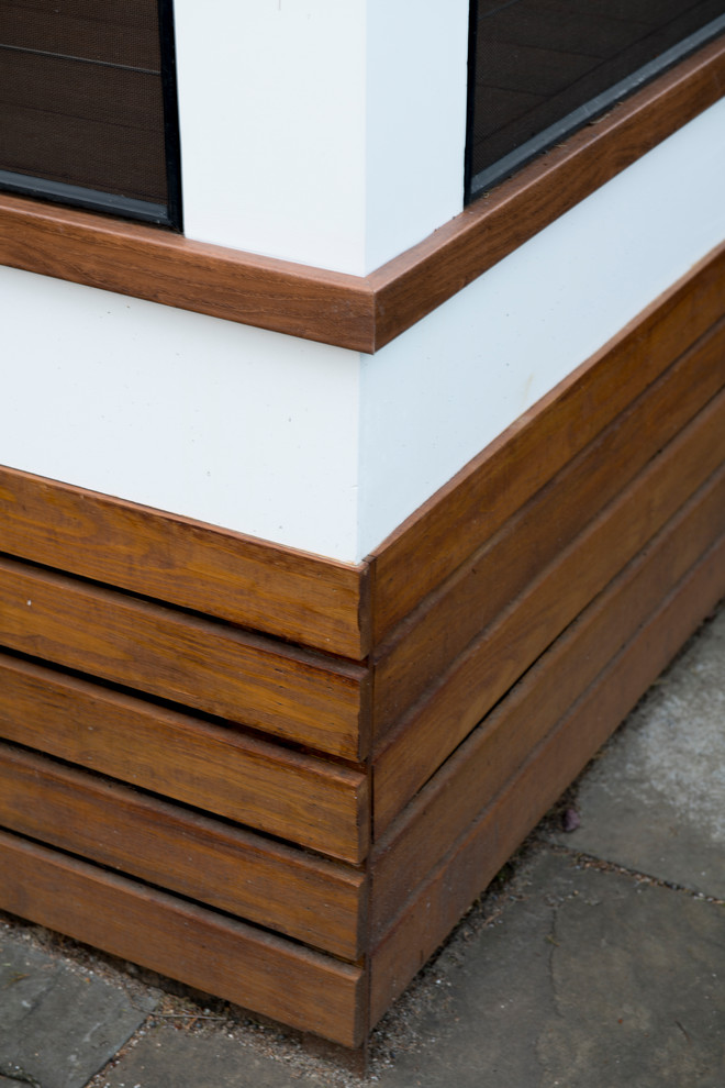 Raised Screen Room in Northwest D.C. - Modern - Porch - DC Metro - by ...