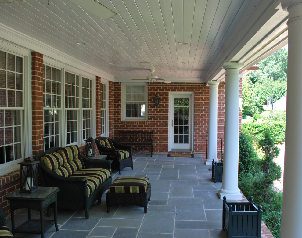 Rear Porch - Traditional - Porch - Other - by GMF+ASSOCIATES architects ...