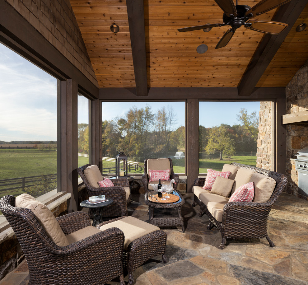 Red Fox Ranch - Rustic - Porch - Minneapolis - by Peter Eskuche, AIA ...