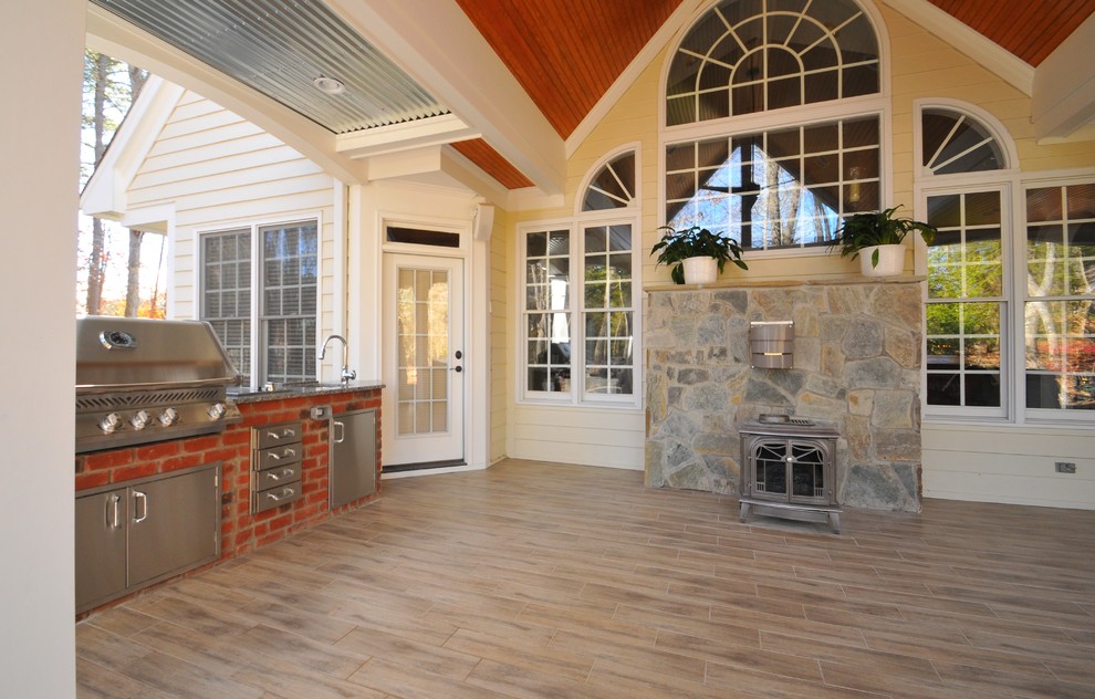 Rigsby Renovation - Traditional - Porch - Raleigh - by EMK CONSTRUCTION ...