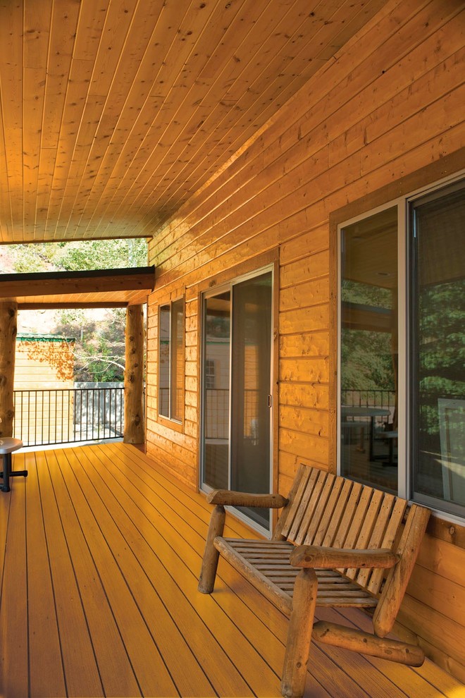 Rustic Natural Cedar Porch - Rustic - Porch - by PPG PROLUXE Wood ...