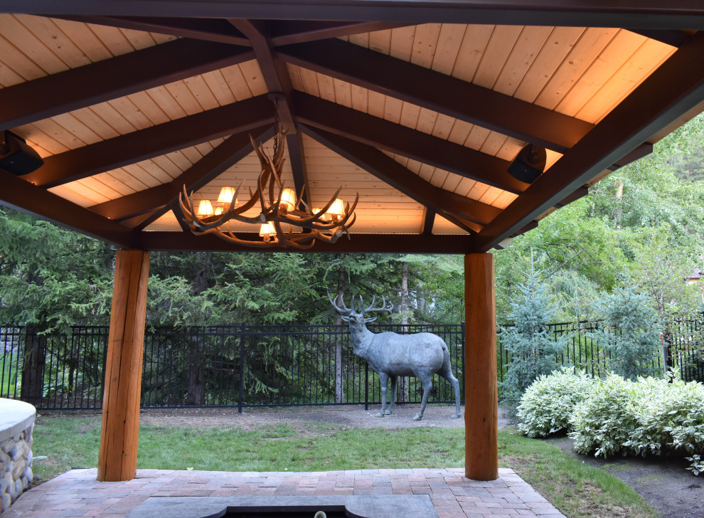 Rustic Pergola - Rustic - Porch - Other - by Mountainwood Construction ...