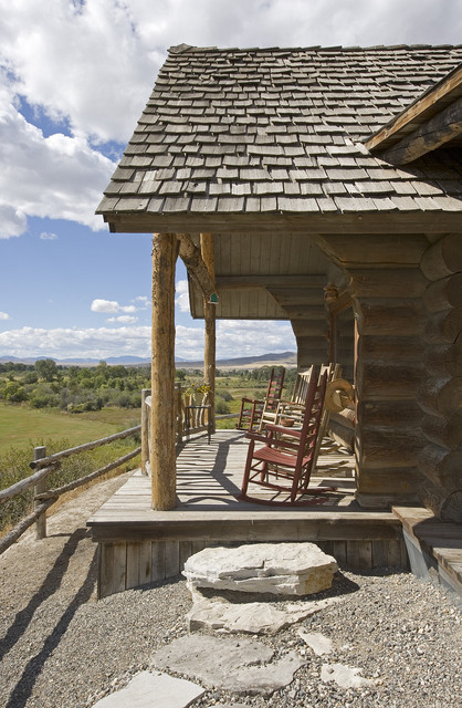 Rustic Porch - Rustic - Verandah - Other | Houzz AU