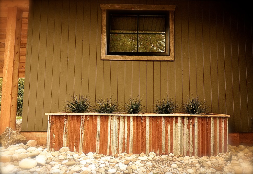Rustic Ranch Entrance - Rustic - Porch - Toronto - by Owen Landscape ...