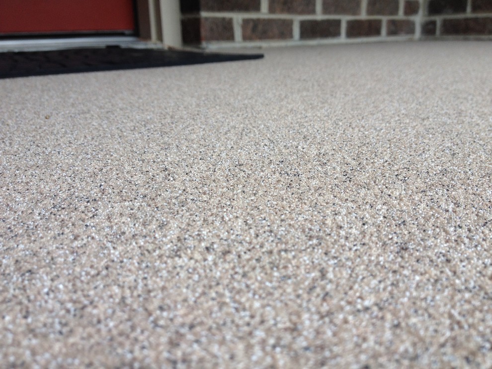 Sandstone Quartz Front Porch - Transitional - Porch - Other - by User ...