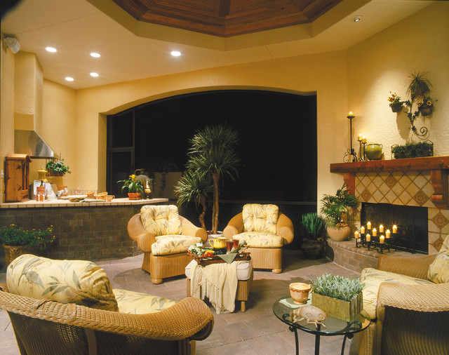 Sater Design Collection's 6930 "Lindley" Home Plan - Mediterráneo ...