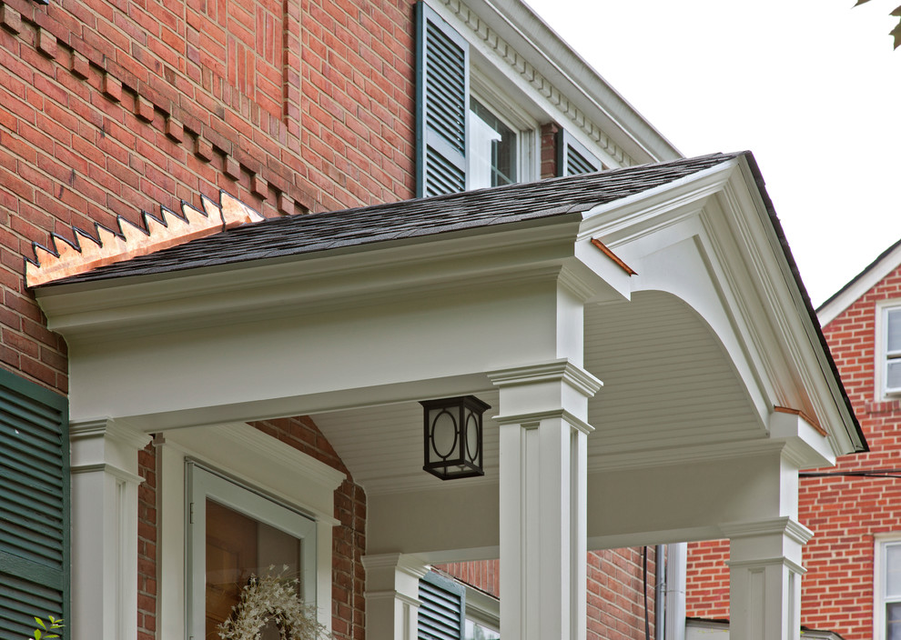 Saul Road Portico - Traditional - Porch - DC Metro - by Upton ...