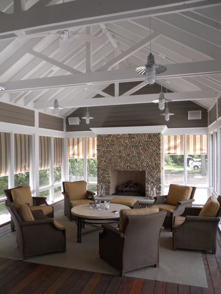 Screen Porch Addition - Contemporary - Porch - Chicago - by Stuart ...