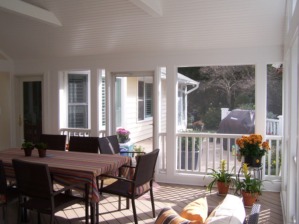 Screen Porch Interior - Traditional - Porch - DC Metro - by Jackson Construction Services, Inc ...