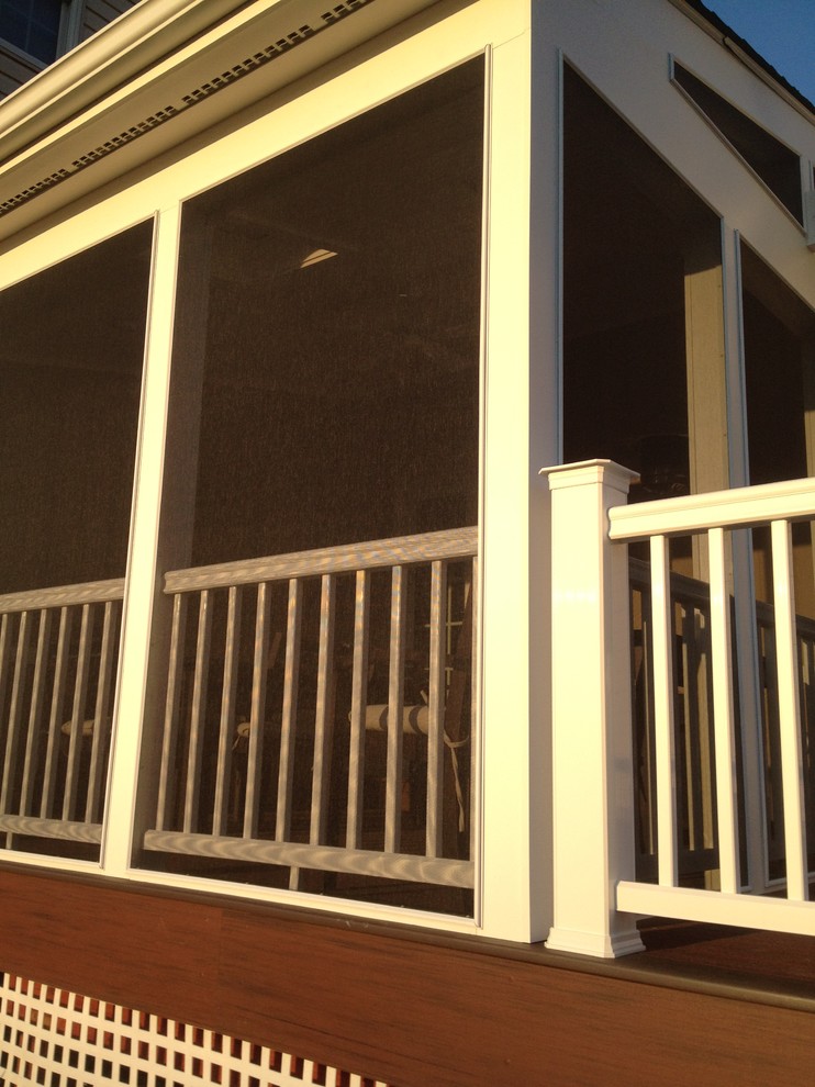 Screen Porch - Traditional - Porch - Philadelphia - by Miles Deck ...