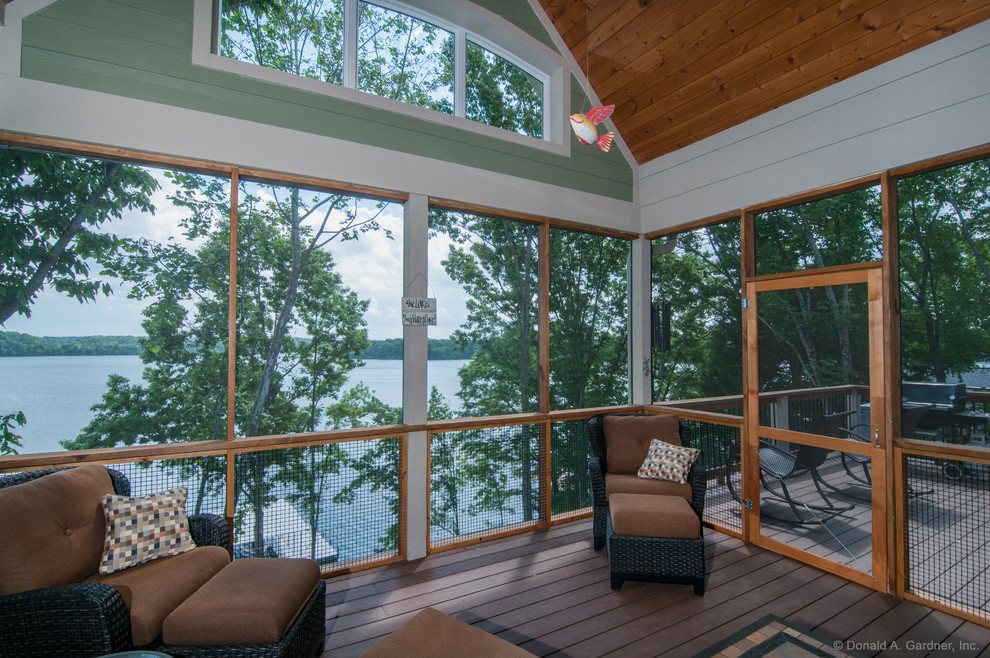 Screen Porch: The Gilchrist Plan #734-D - Craftsman - Porch - Nashville ...