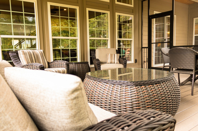 Screen Room Addition with Retractable Screens, Outdoor Kitchen, and ...