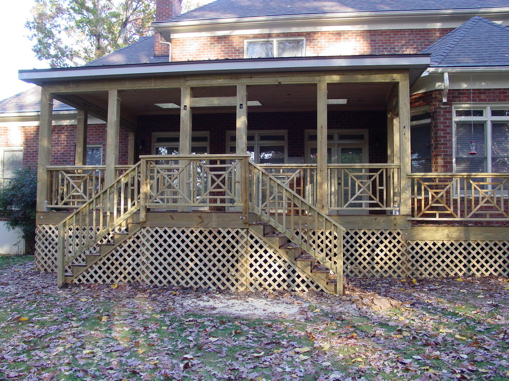 Screen Room - Traditional - Porch - Charlotte - by Byrum Construction ...