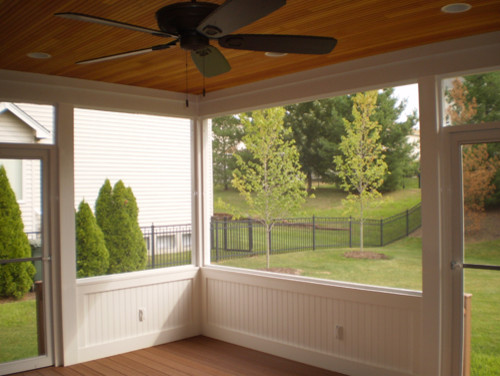 Screen Room Trim - Traditional - Porch - St Louis - by Heartlands ...