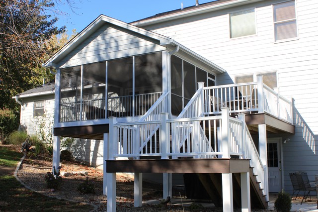 Screened in Porch - Classique - Porche - St. Louis - par Liston Design ...