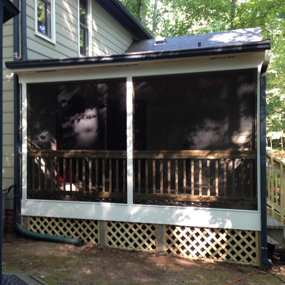 Screened Patio Keeps Bugs Out - Traditional - Porch - Richmond - by ...