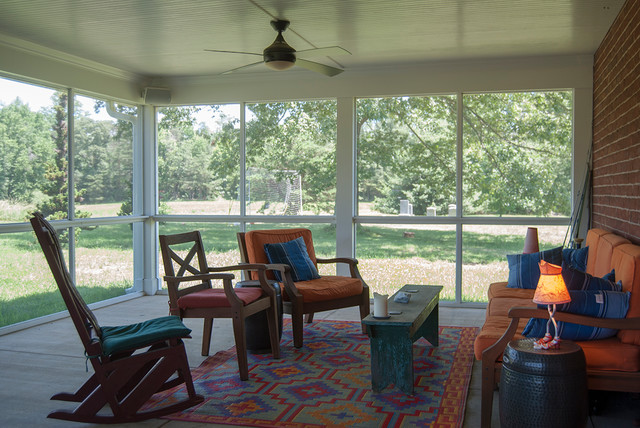 Screened porch addition - Classique - Porche - Washington, D.C. | Houzz