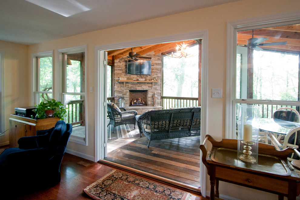 Screened Porch Addition - Traditional - Porch - St Louis - by Lapides ...
