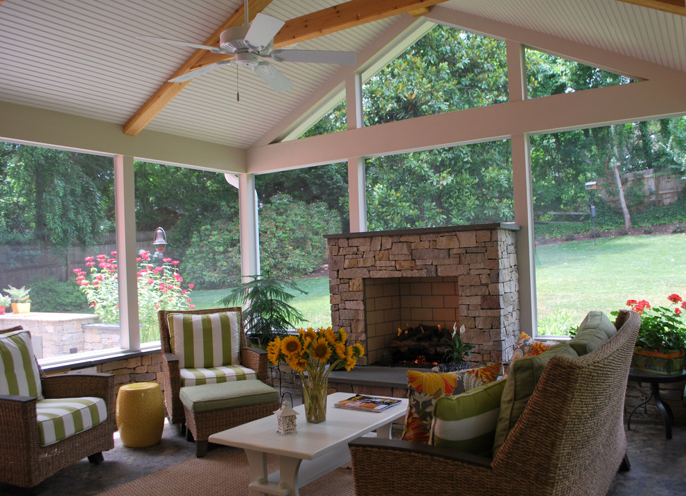 Screened Porch - Contemporary - Veranda - Other - by Candace M P Smith ...
