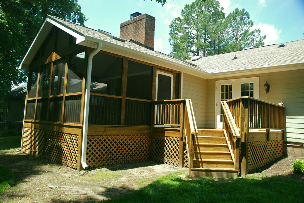 Screened Porch Ideas - Klassisch - Veranda - Raleigh - von Blue Ribbon ...