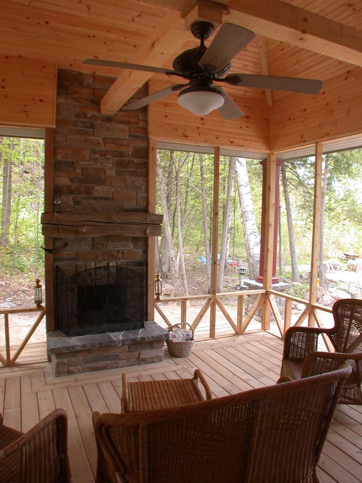 Screened Porch - Traditional - Veranda - Toronto - by Kawartha Lakes ...