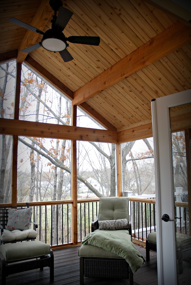 Screened Porch - Traditional - Porch - Minneapolis - by Level Design ...