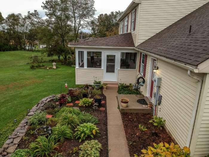 Screened Porch Renovation on Existing Deck - Traditional - Porch ...