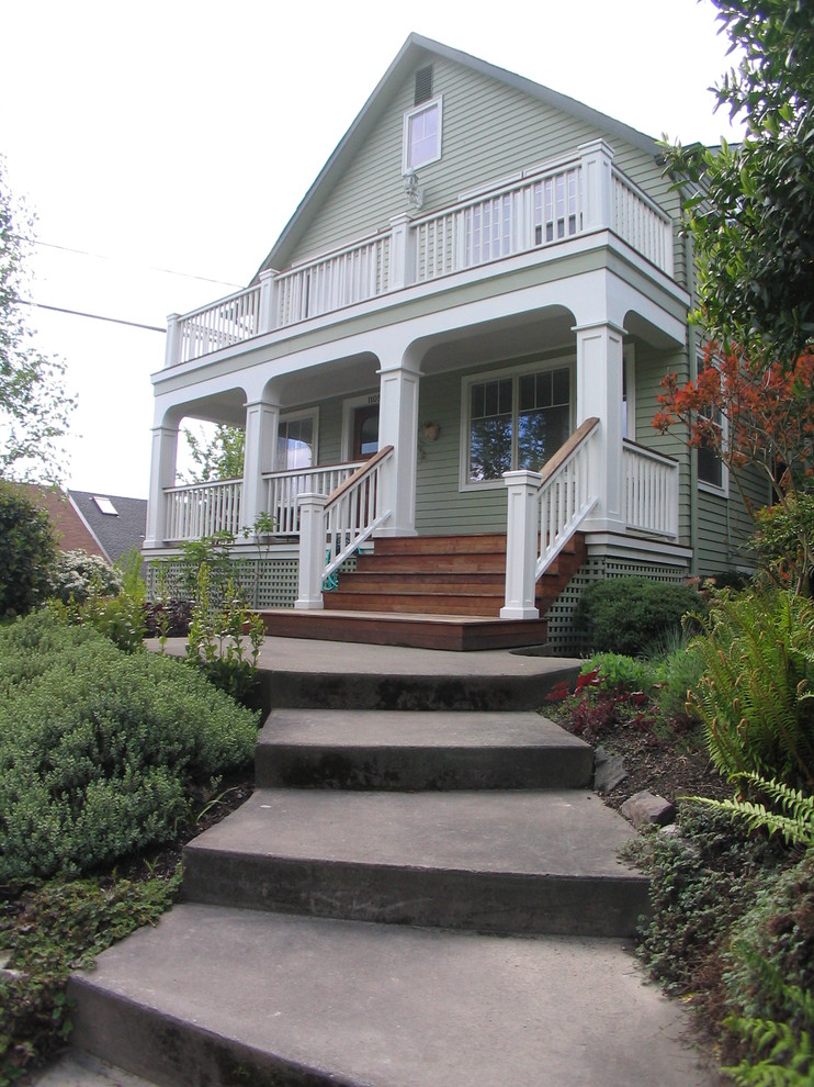 Seattle Front Porch Addition - Traditional - Porch - Seattle - by ...