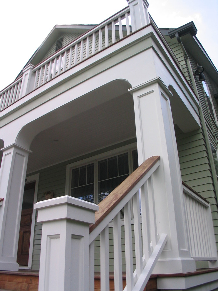 Seattle Front Porch Addition - Traditional - Veranda - Seattle - by ...